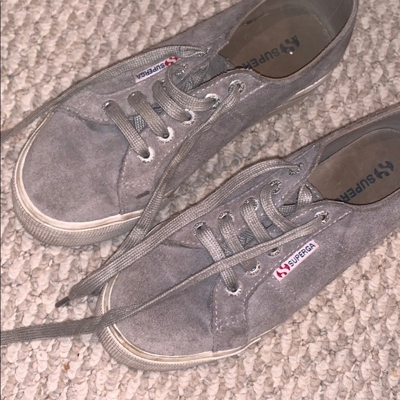 Superga | Shoes | Light Grey Supergas | Poshmark
